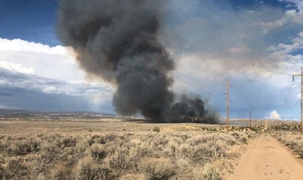Crews Respond To New Fire In Uintah County