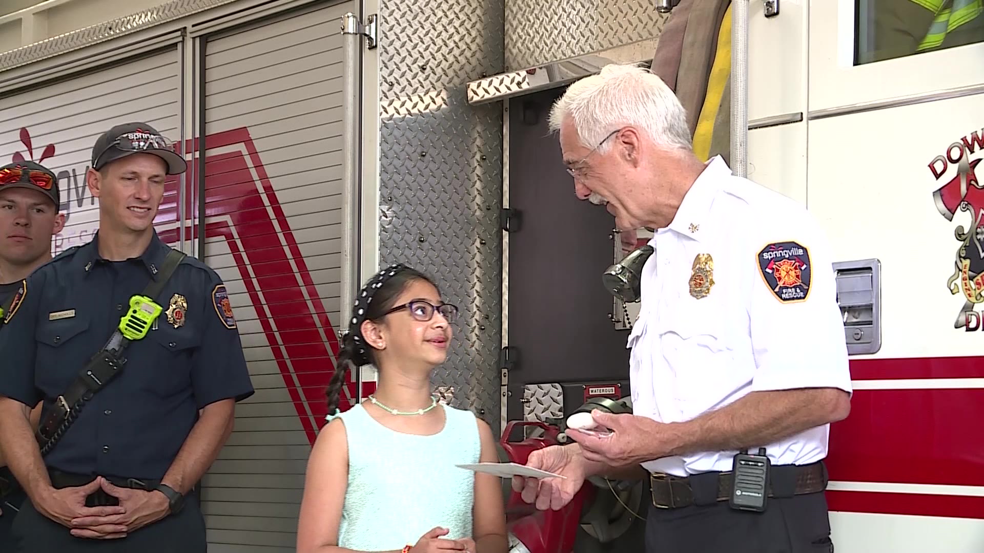 Springville Girl Raises Almost $1K For Fire Department Through Lemonade ...