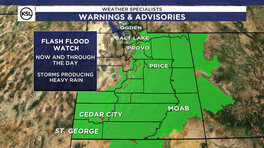 School Canceled In Delta Due To Flood Damage; Flash Flood Watches In ...