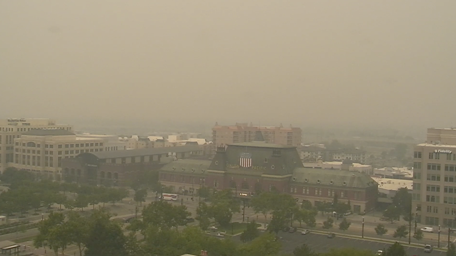 Smoke From Western Wildfires Rolls Into Utah, Dropping Air Quality To ...