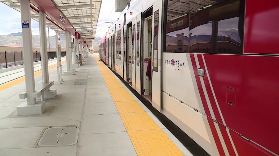 UTA opens new SLC Airport TRAX station