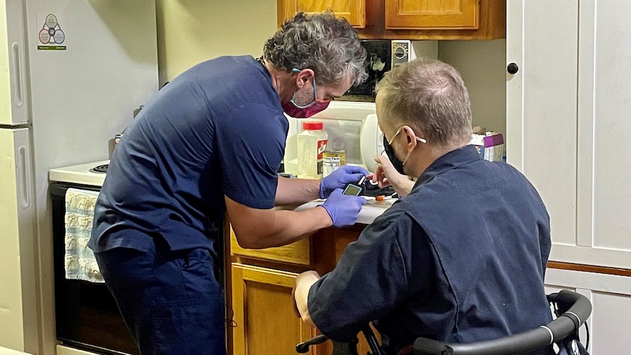 Home care patient says nurse is 'friend who will always be there'