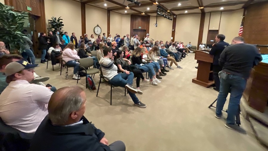 Students push back on paid parking proposal at Provo town hall