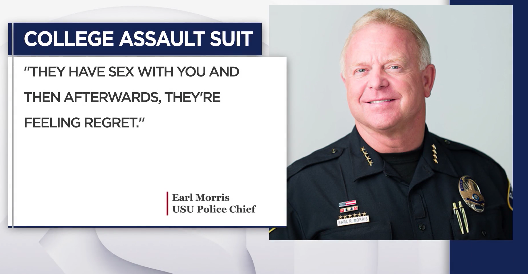LISTEN: USU police chief steps down after ‘reprehensible’ comments ...