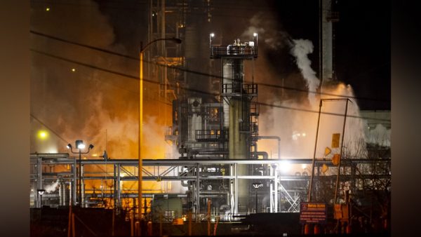 Fire at Exxon refinery draws firefighters from multiple departments