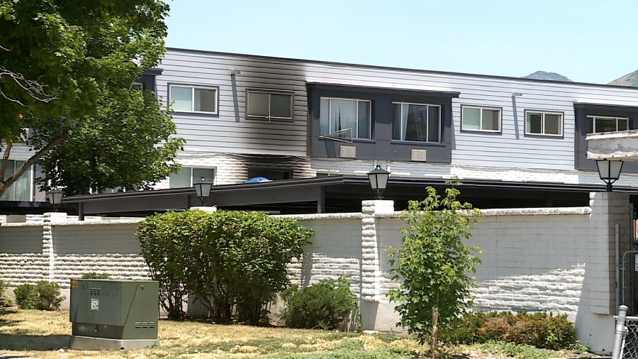 SLC Fire crews take down a minor apartment fire - KSLTV.com