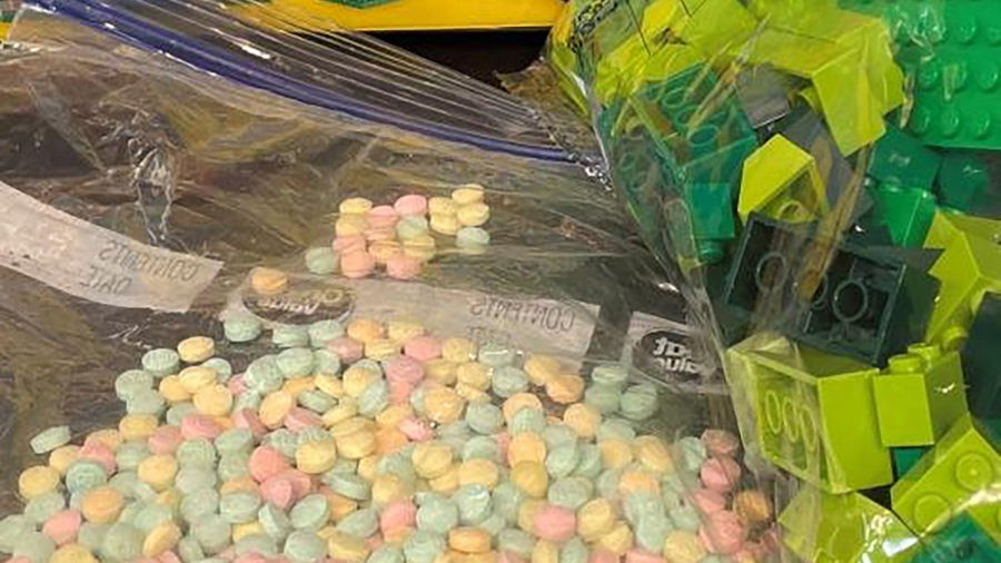 NY Authorities find 15,000 rainbow fentanyl pills in Lego box