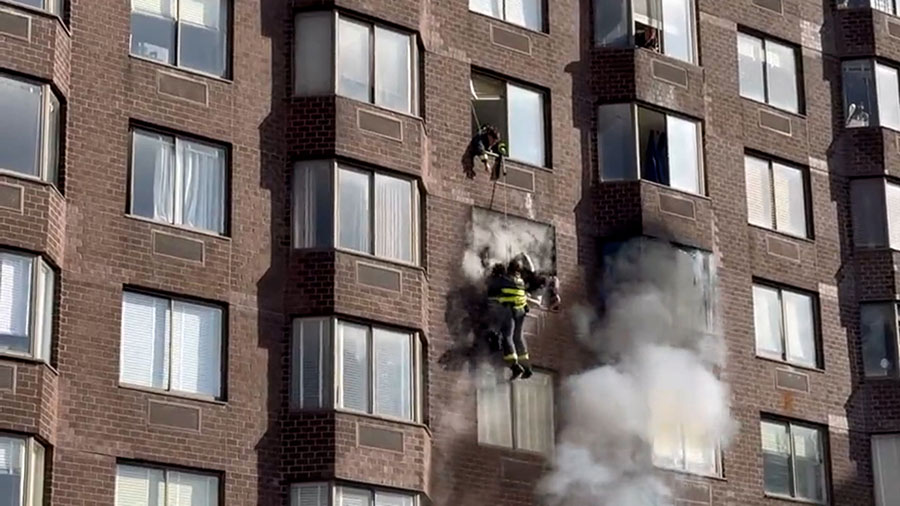 Multiple people hurt after Manhattan apartment fire, caused by lithium ...