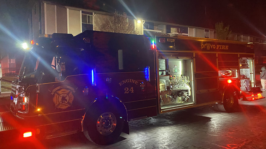 Provo fire crews take down two overnight fires