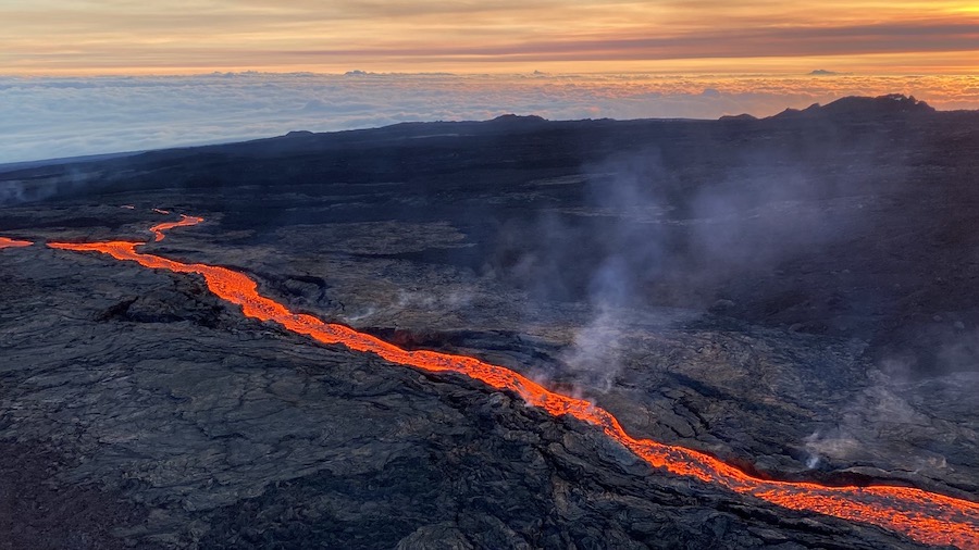 Molten lava on Hawaii's Big Island could block main highway