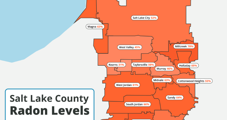Is your home at risk? These areas in Utah have the highest radon levels ...
