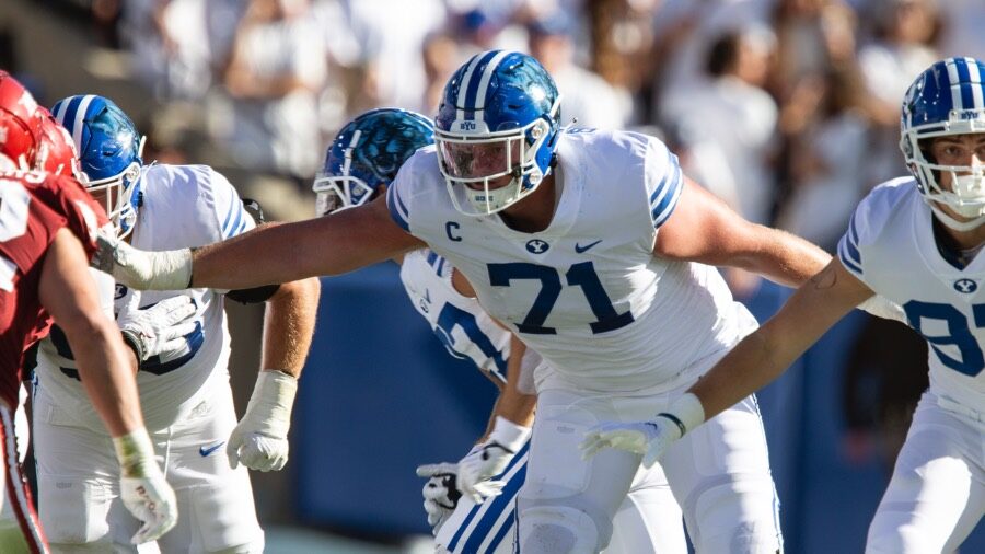 Colts Select BYU OL Blake Freeland In 2023 NFL Draft