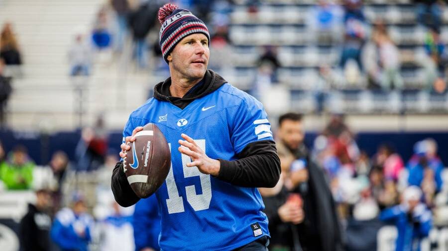 Max Hall Gives Update On BYU Alumni Game Achilles Injury