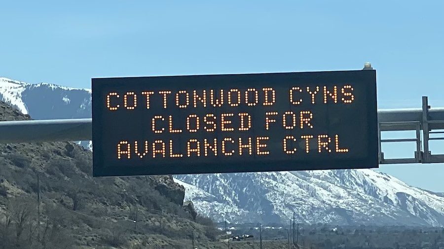 Big and Little Cottonwood canyons facing closures due to avalanche hazard