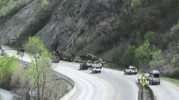 Lane closed near mouth of Provo Canyon due to crash - KSLTV.com
