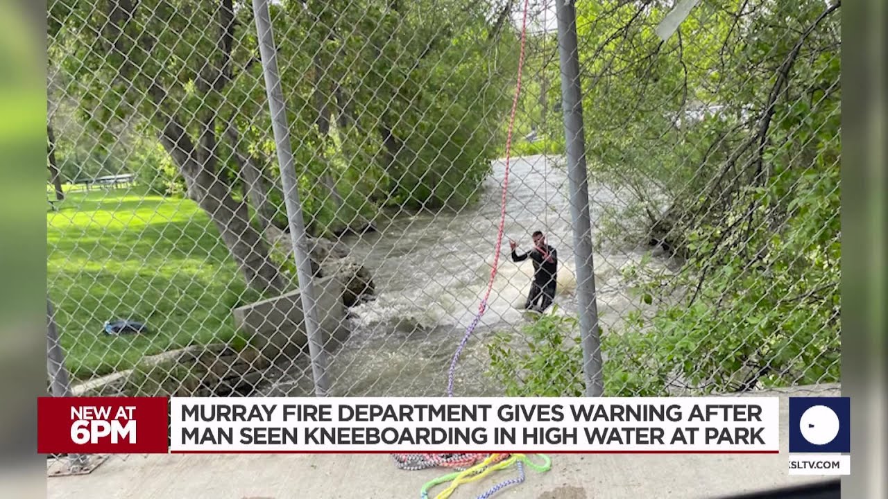 Video: Warning signs posted after kneeboarder seen on swift runoff ...