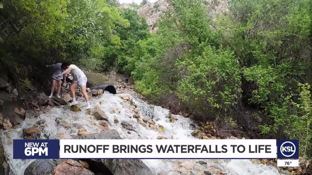 Video: Heavy runoff restoring scenery after years of drought - KSLTV.com