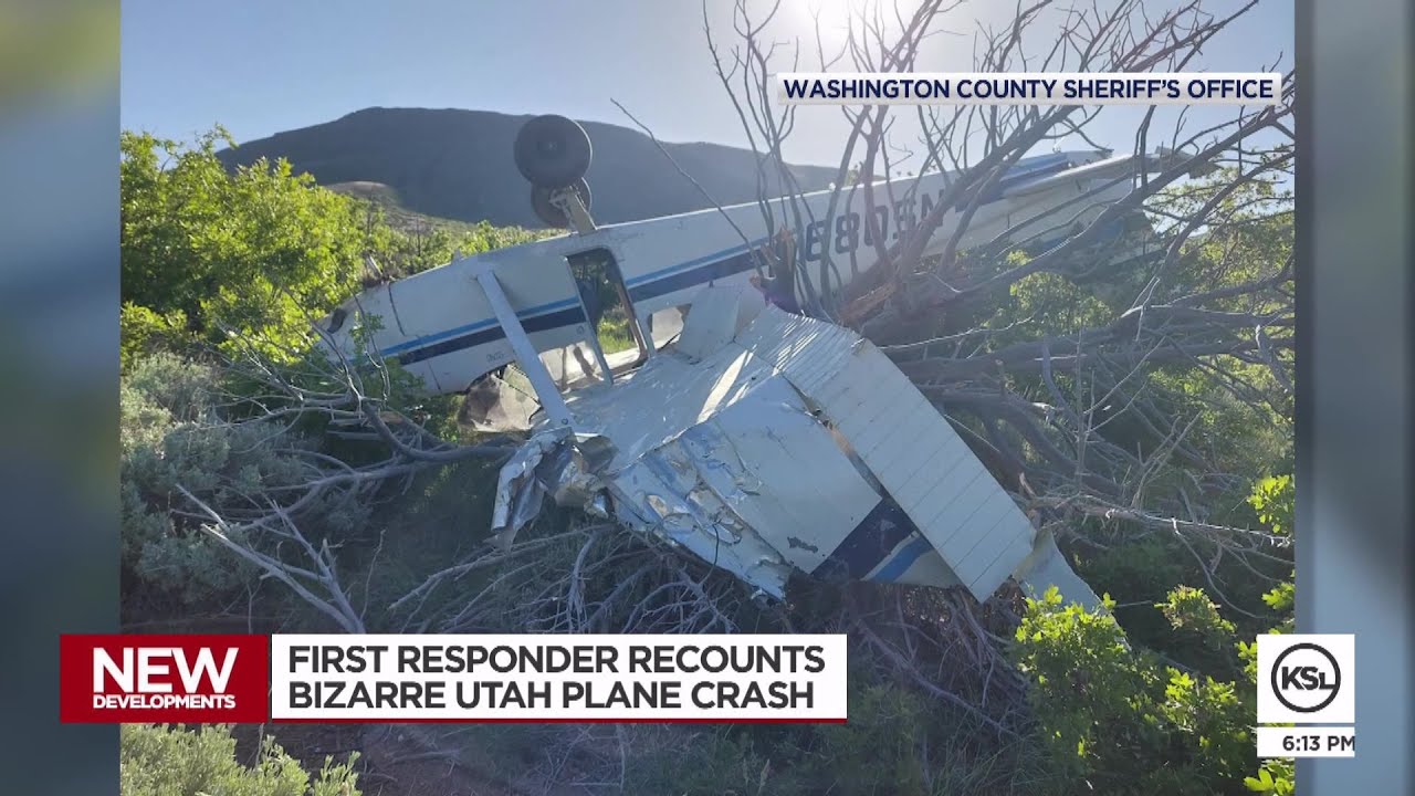 Video: First responder recounts 'bizarre' southern Utah plane crash ...