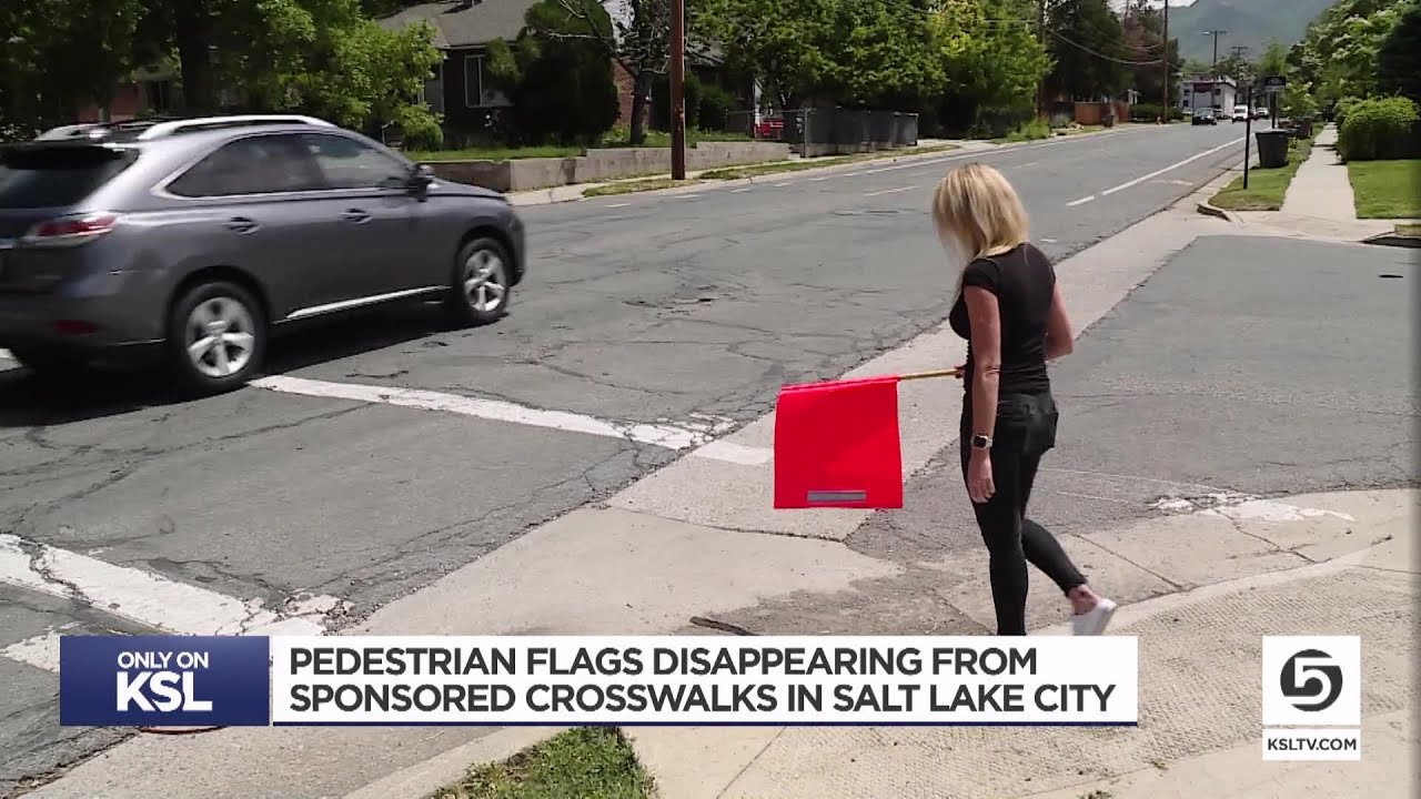 Video: Pedestrian crossing flags 'disappearing at alarming rate ...