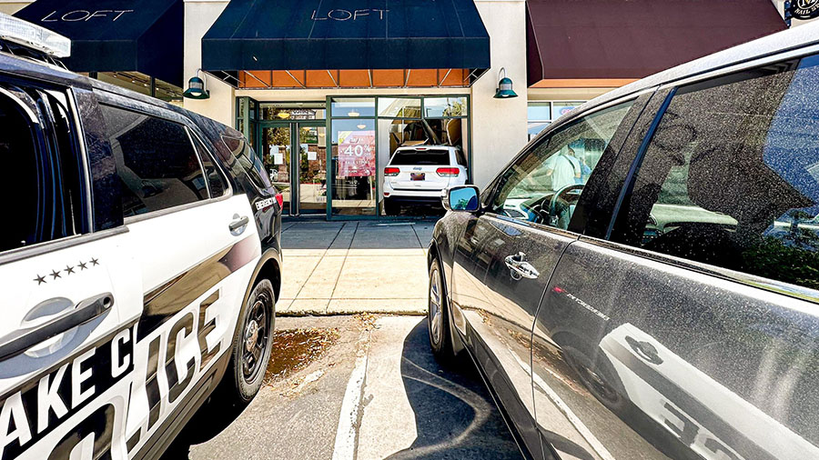 Car crashes into Sugar House clothing store, no injuries police say ...