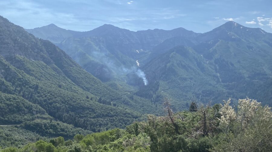Wildfire ignited in Provo near Rock Canyon - KSLTV.com
