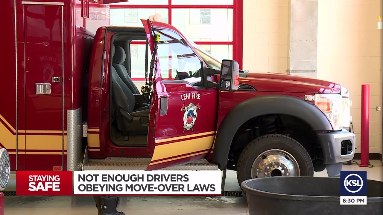 Video: Lehi Fire Department pleads with drivers to pull over and stop ...