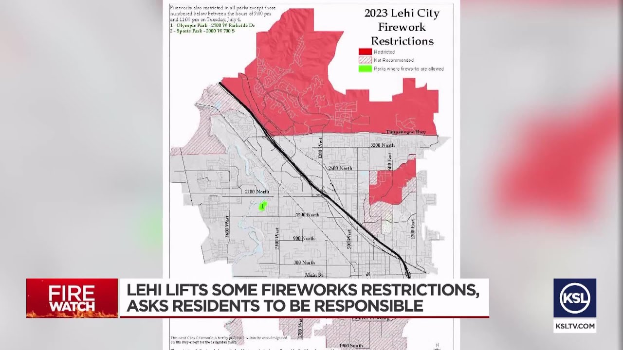 Video: Lehi lifts some firework restrictions - KSLTV.com