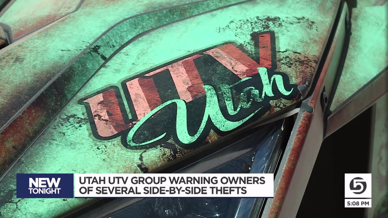 Video: Utah UTV group warns owners of several side-by-side thefts ...