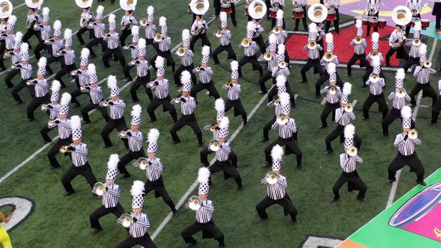 What it takes to make a high school marching band show