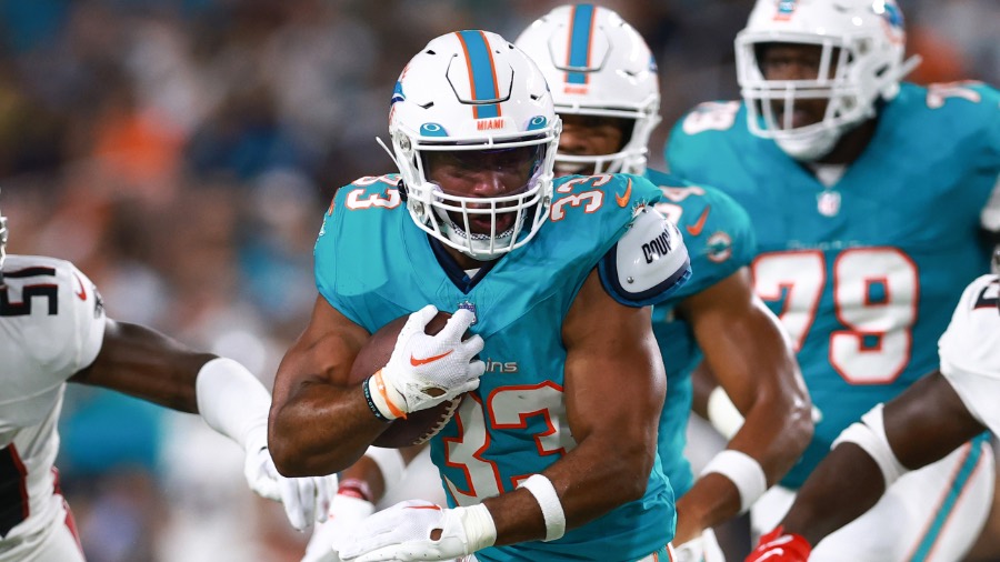 Dolphins RB Chris Brooks Bursts Into End Zone For Preseason TD Against ...