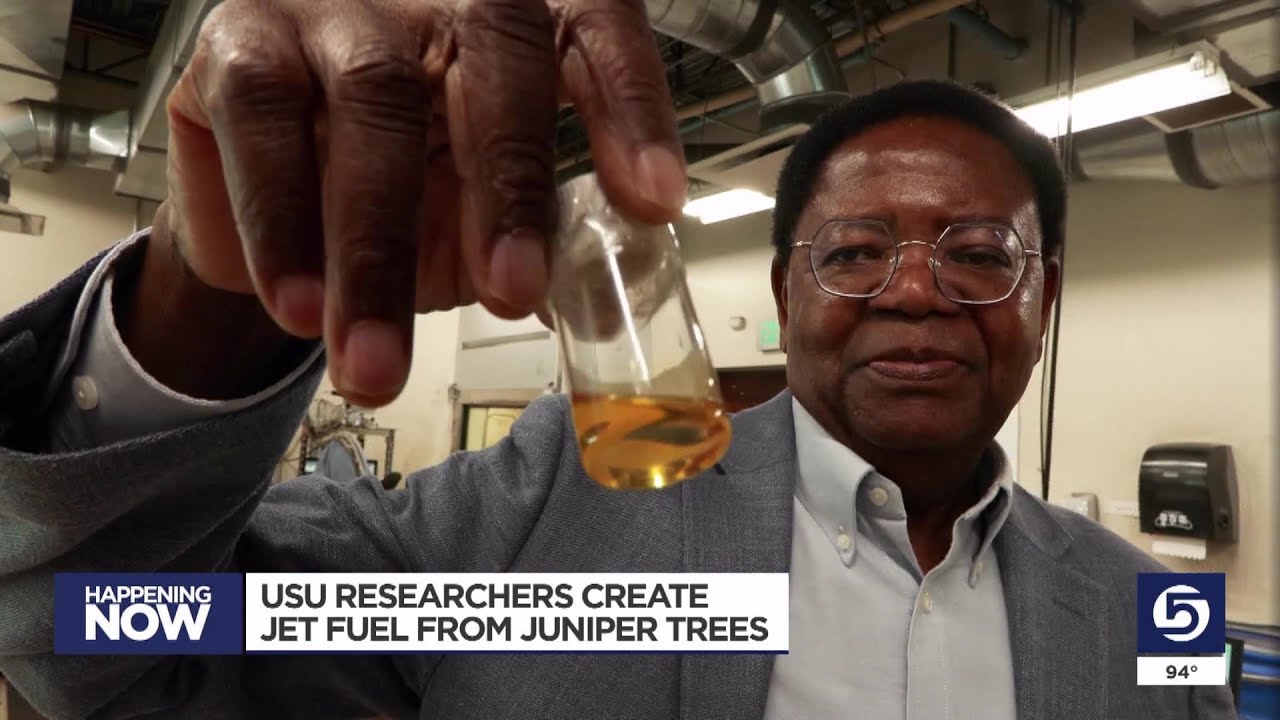 Video: USU researchers create jet fuel from juniper trees - KSLTV.com