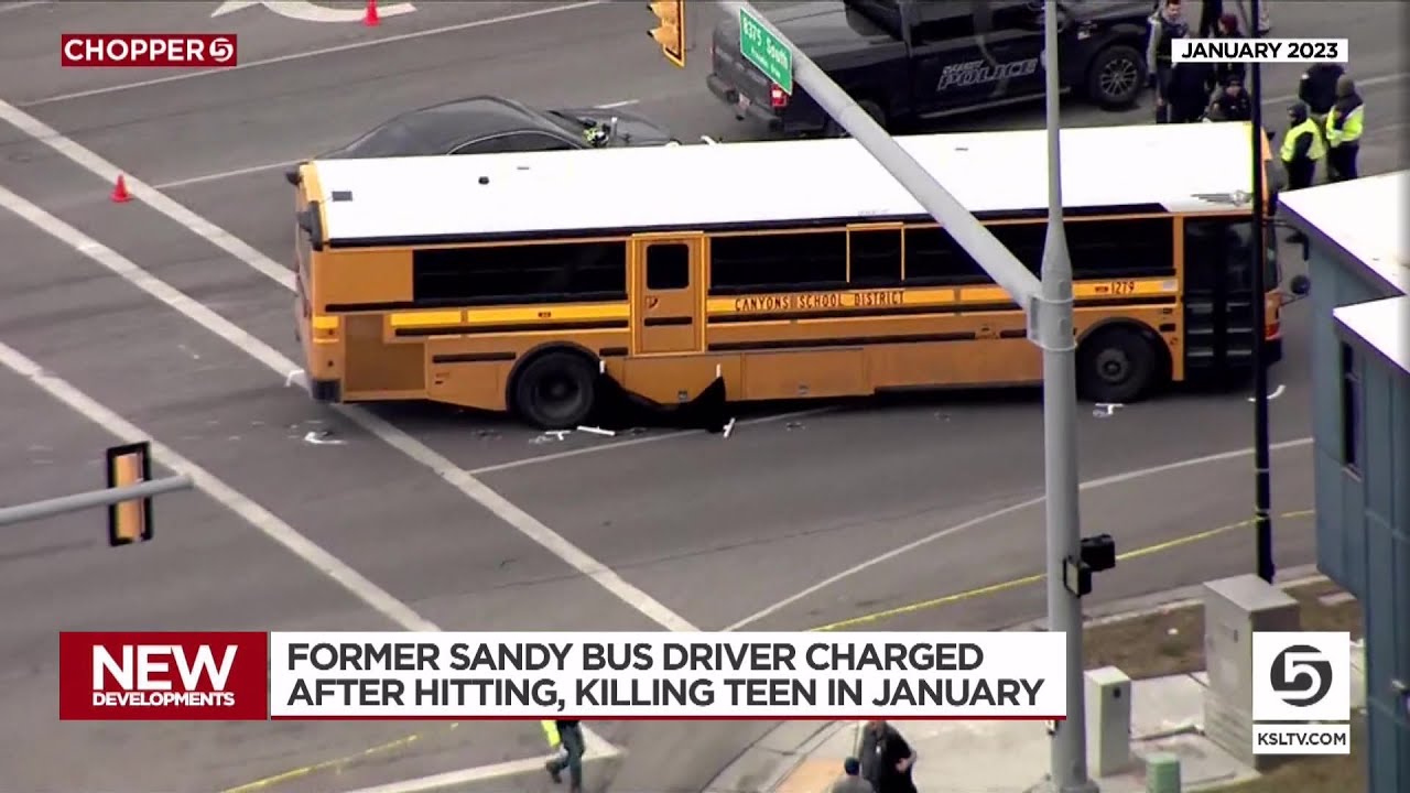Video: Sandy bus driver charged with hitting, killing teen in January ...