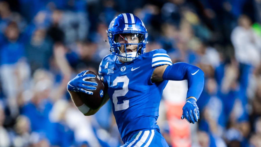BYU WR Chase Roberts Flies For 59-Yard Touchdown Against Cincinnati