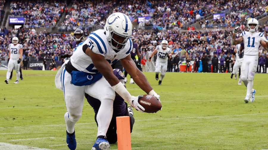 Colts RB Zack Moss Scores Touchdown In Second Straight Game