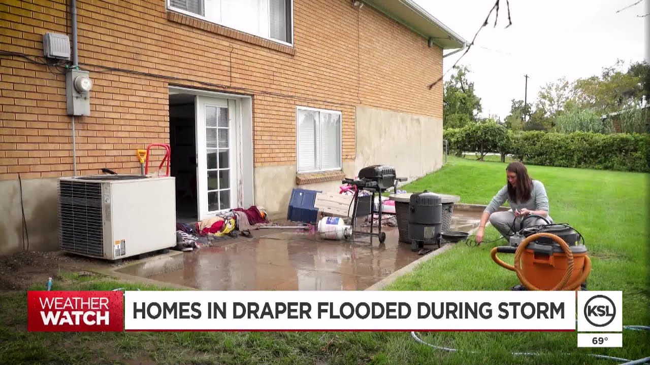 Video: Storms cause repeated flooding along 13800 South, homeowners ...
