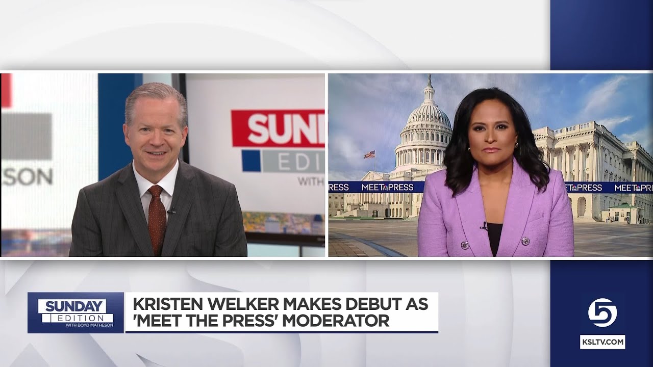 Video: Sunday Edition: Kristen Welker & James Wallner - KSLTV.com