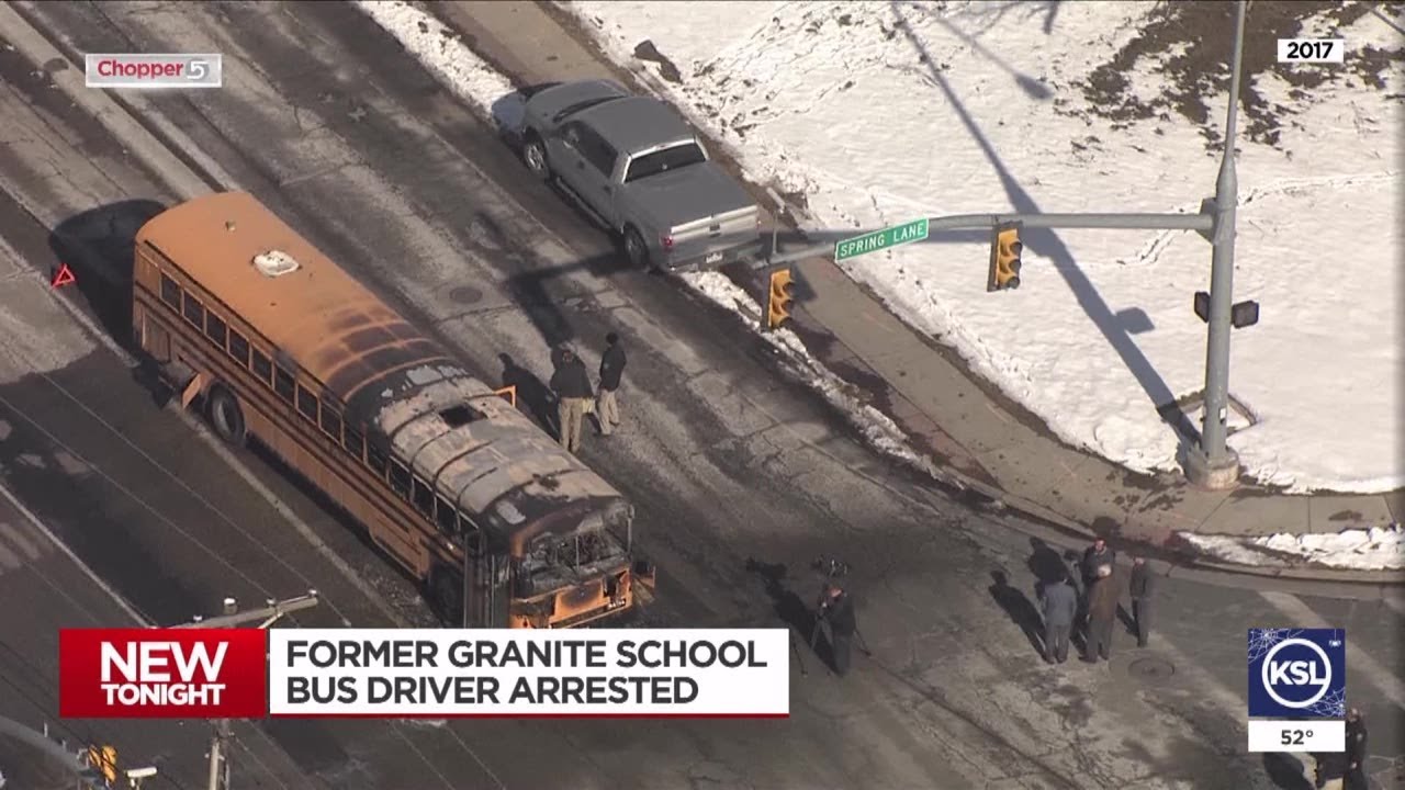 Video: Utah school bus driver arrested, accused of lighti - KSLTV.com