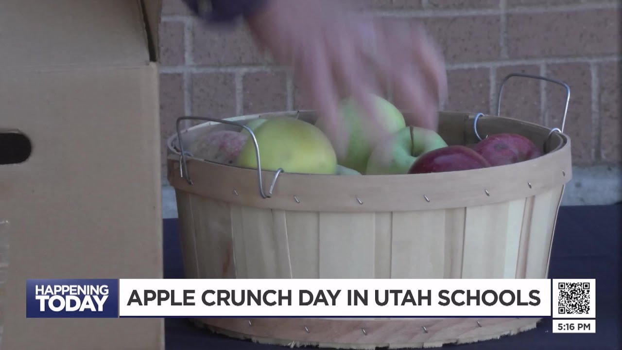 Video: Apple Crunch Day returns to Utah schools - KSLTV.com