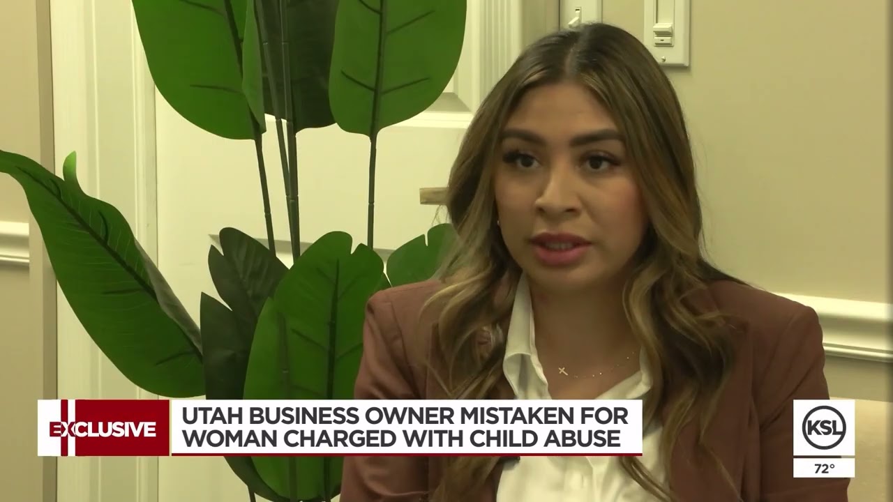 Video: Utah business owner mistaken for woman charged with child abuse ...