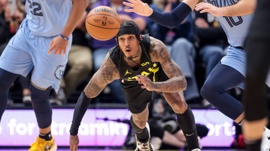 Jordan Clarkson Steal, Breakaway Dunk Brings Utah Jazz Even With ...