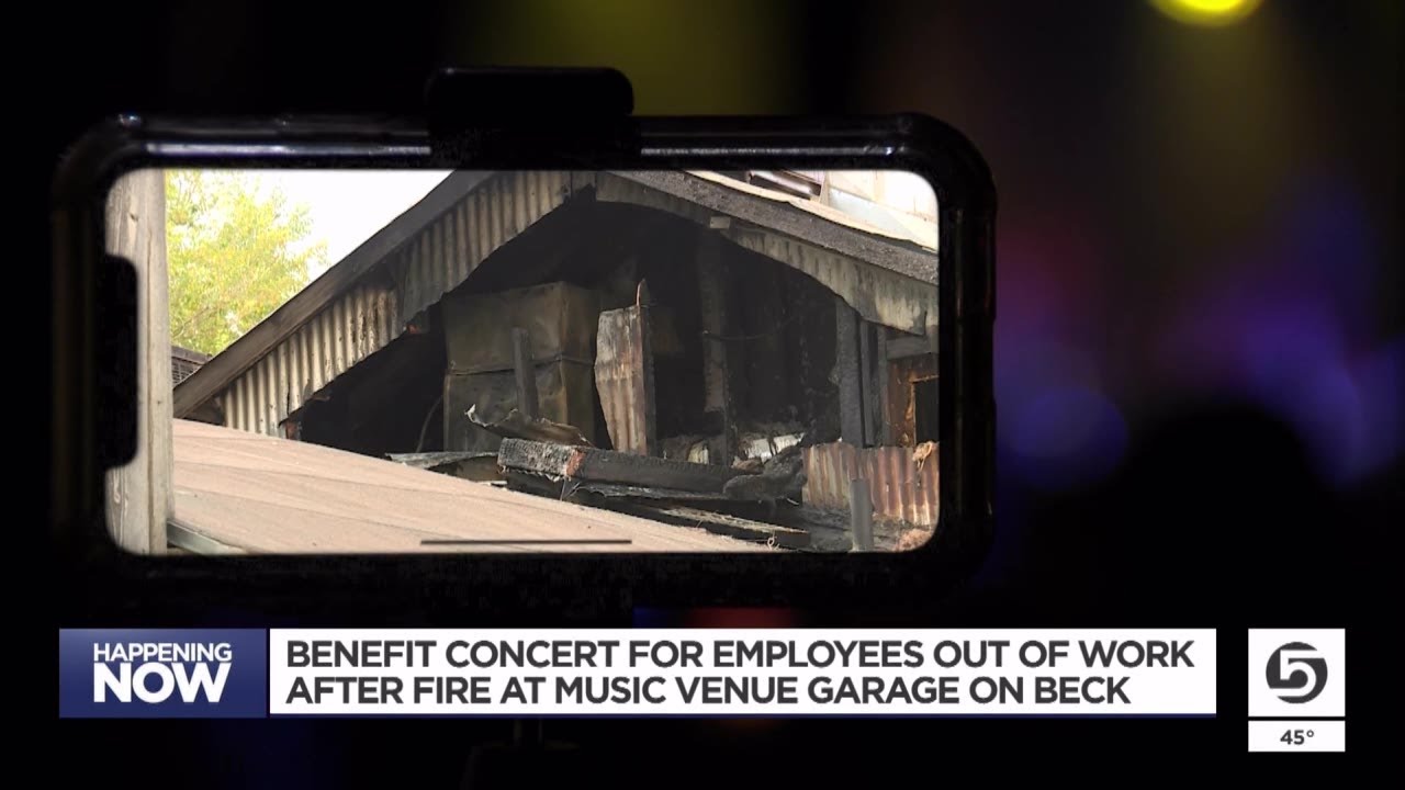 Video: Benefit concert helps employees of Garage on Beck after fire ...