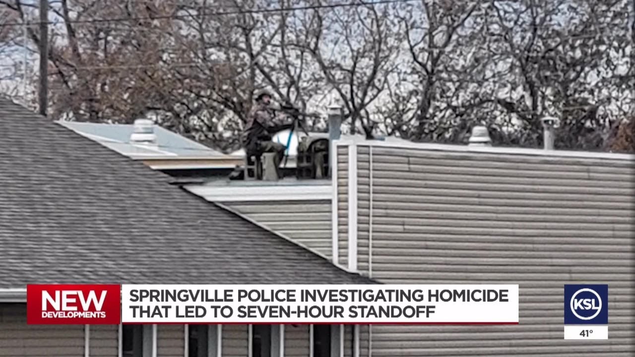 Video: Springville police investigate homicide that led to 7 hour ...