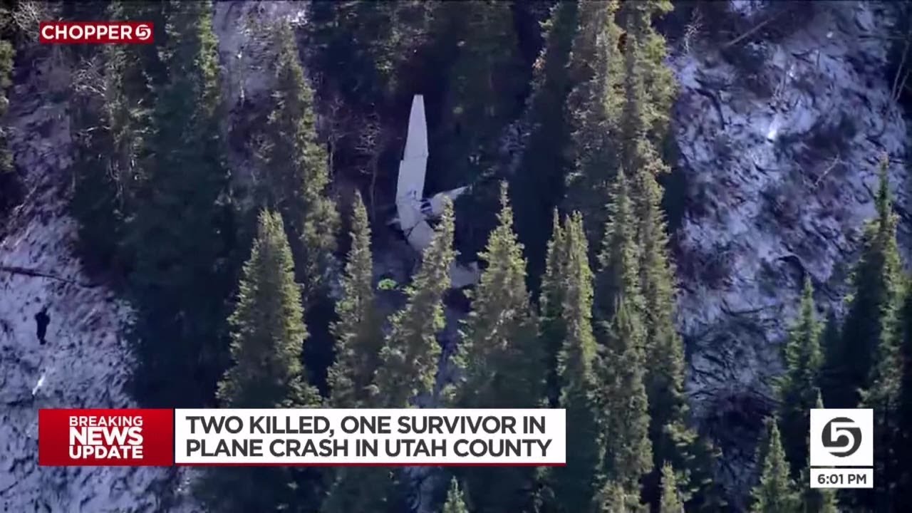 Video: 2 killed, 1 survivor in Utah County plane crash - KSLTV.com