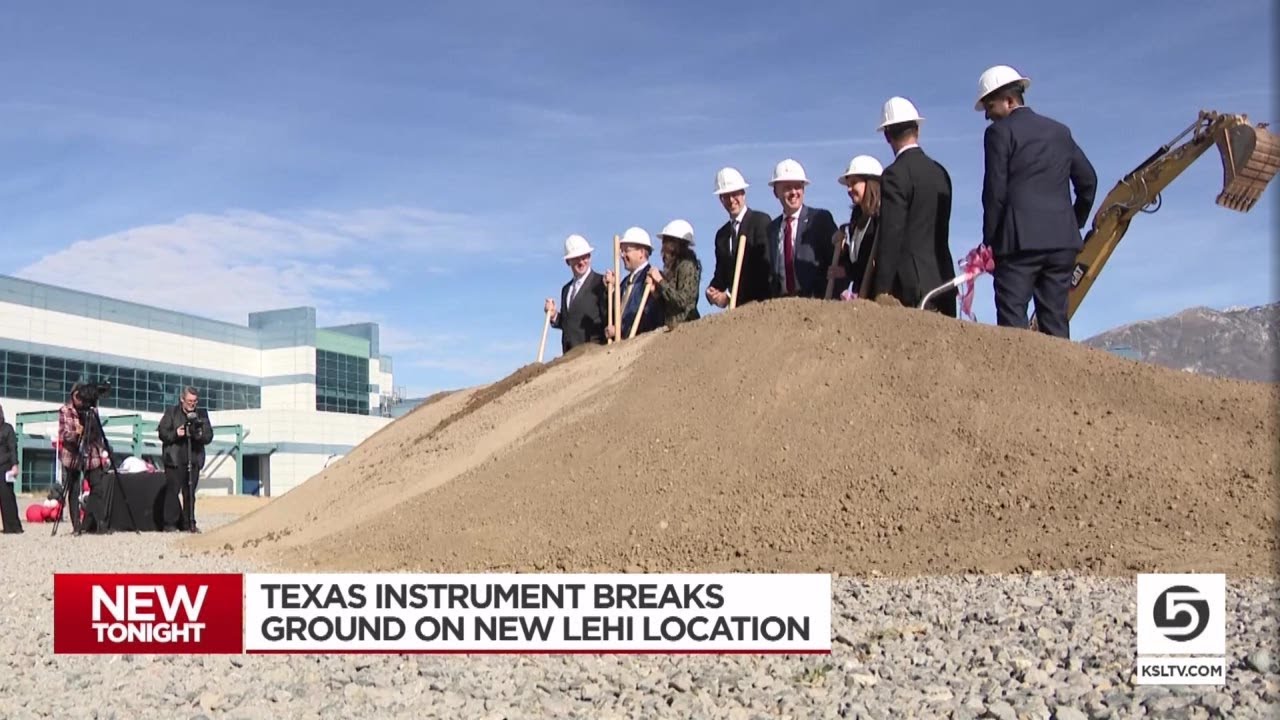 Video: Texas Instruments breaks ground on 'greatest single economic ...