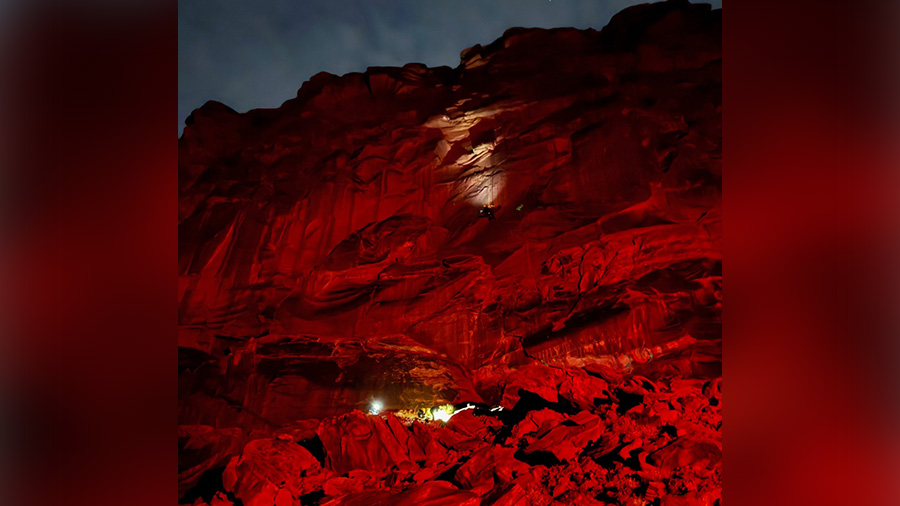 BASE jumper hauled from 200 foot cliff face after landing incorrectly ...