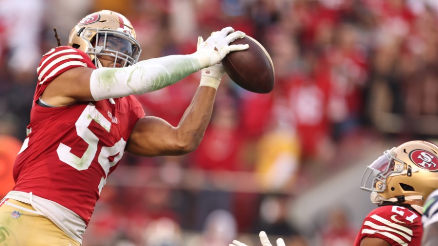 49ers LB Fred Warner Seals Win Over Seahawks With Interception