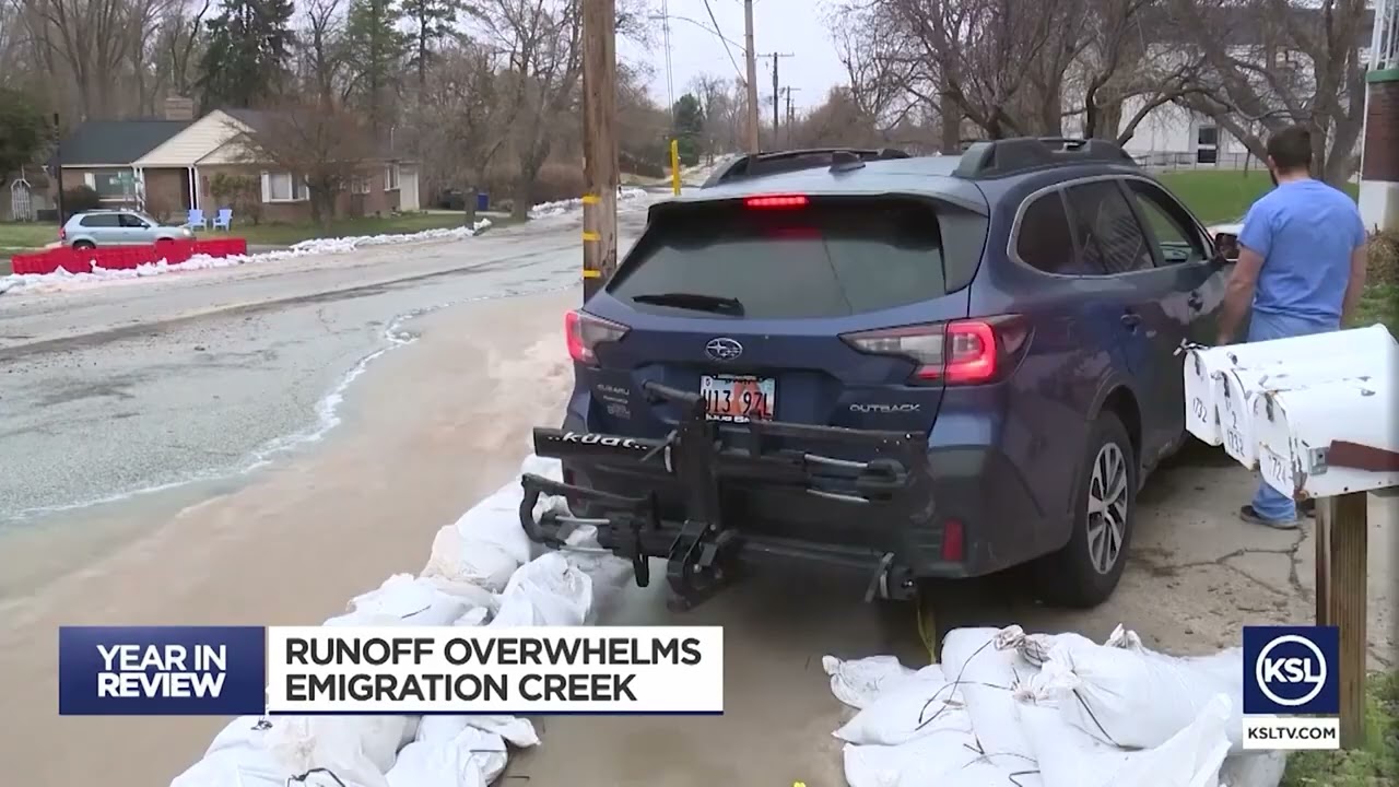 Video: Year in Review - Spring Runoff Overwhelms Emigration Creek ...
