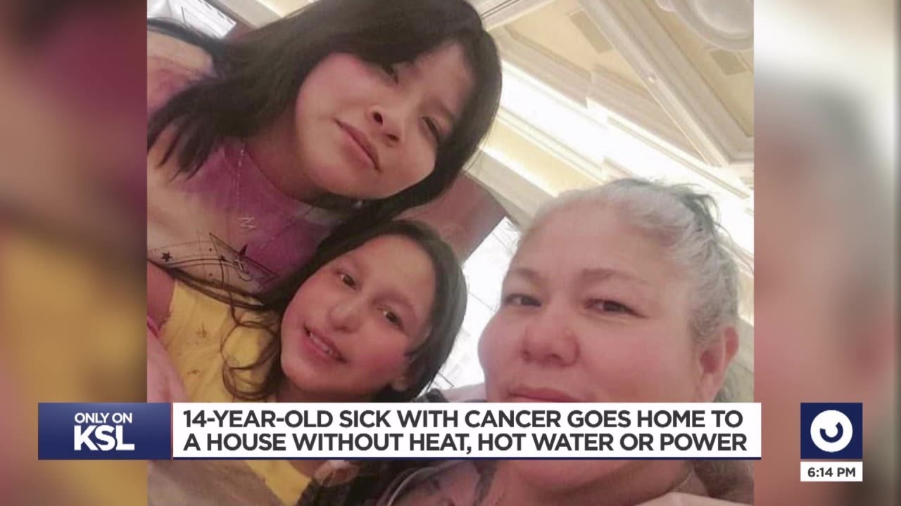 Video: Teen sick with cancer goes home to a house without heat, hot ...