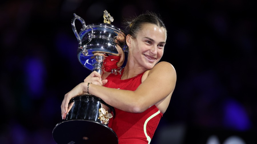 Aryna Sabalenka Wins Second Straight Australian Open Title, Beating Zheng Qinwen