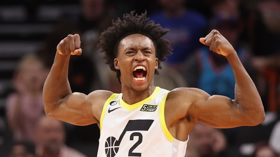 Collin Sexton Fakes Pass, Knocks Down Shot During Jazz-Sixers Game ...